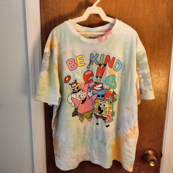 Nickelodeon | Shirts & Tops | Spongebob Squarepants Be Kind Shirt ...